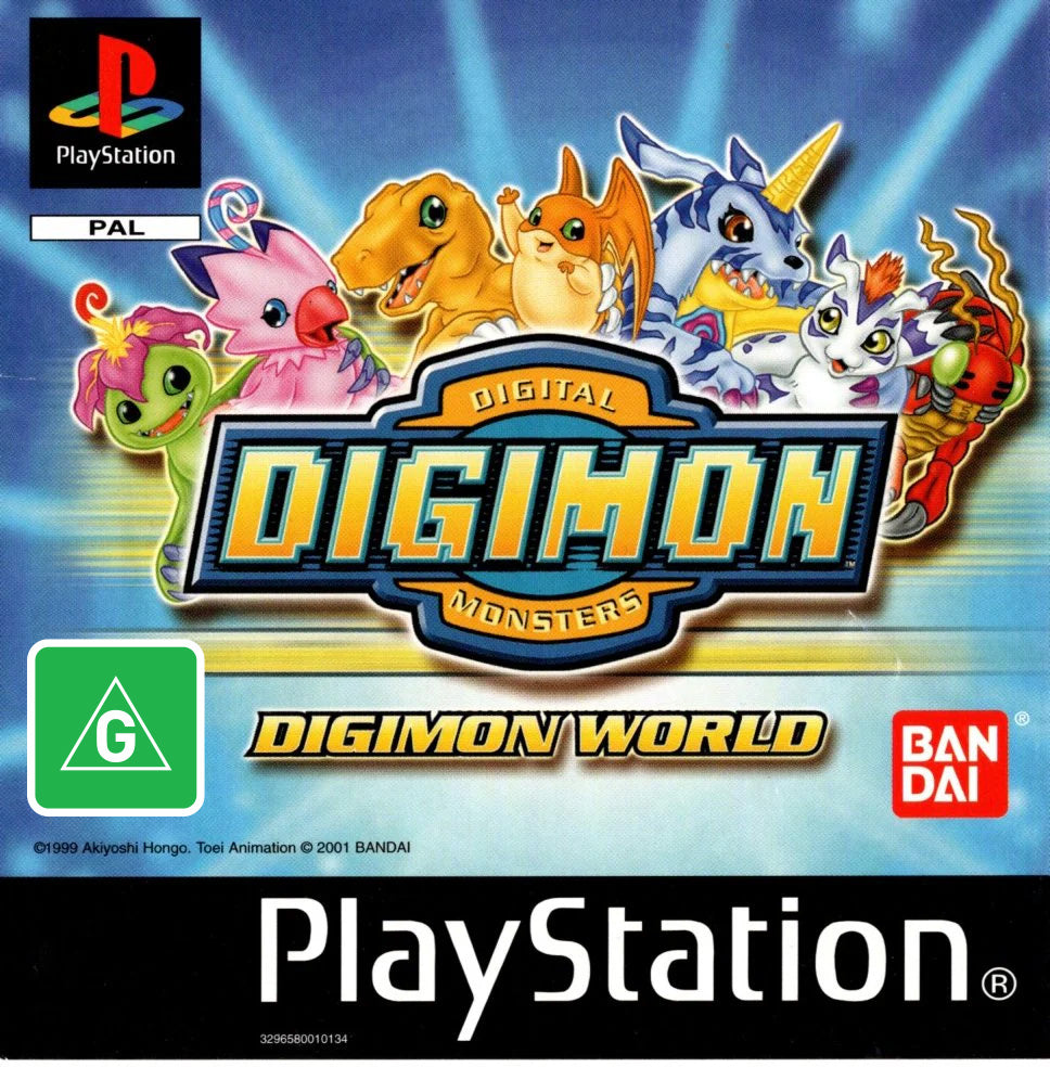 Digimon World - PS1 - Super Retro - Playstation 1