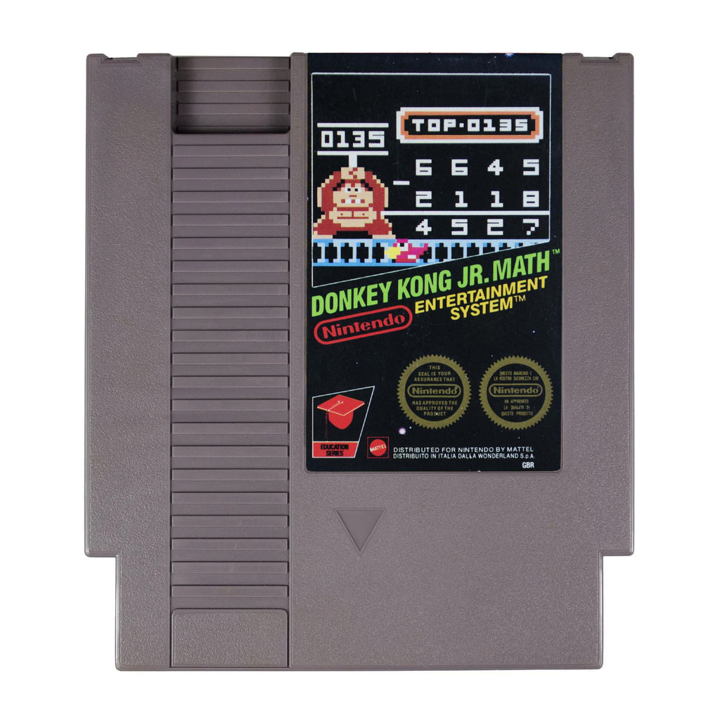Donkey Kong Jr. Math - Super Retro - NES