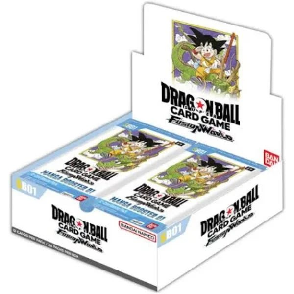 Dragon Ball Super Card Game - Fusion World SB01 Manga Booster Box - Super Retro - Trading Cards