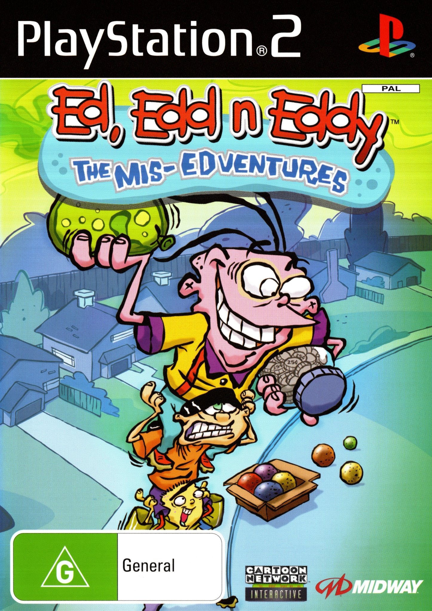Ed, Edd n Eddy: The Mis-Edventures - PS2 - Super Retro - Playstation 2