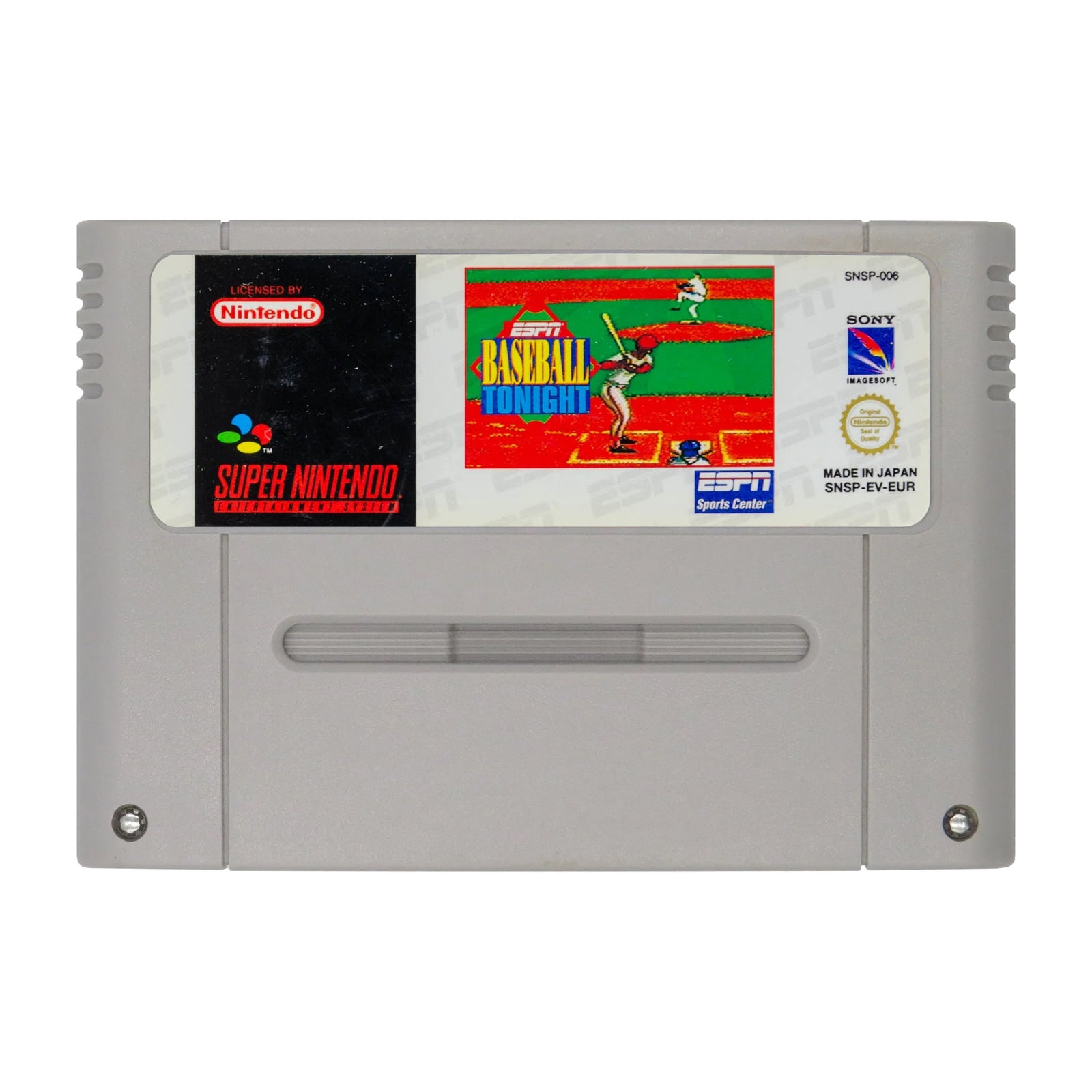 ESPN Baseball Tonight - SNES - Super Retro - Super Nintendo