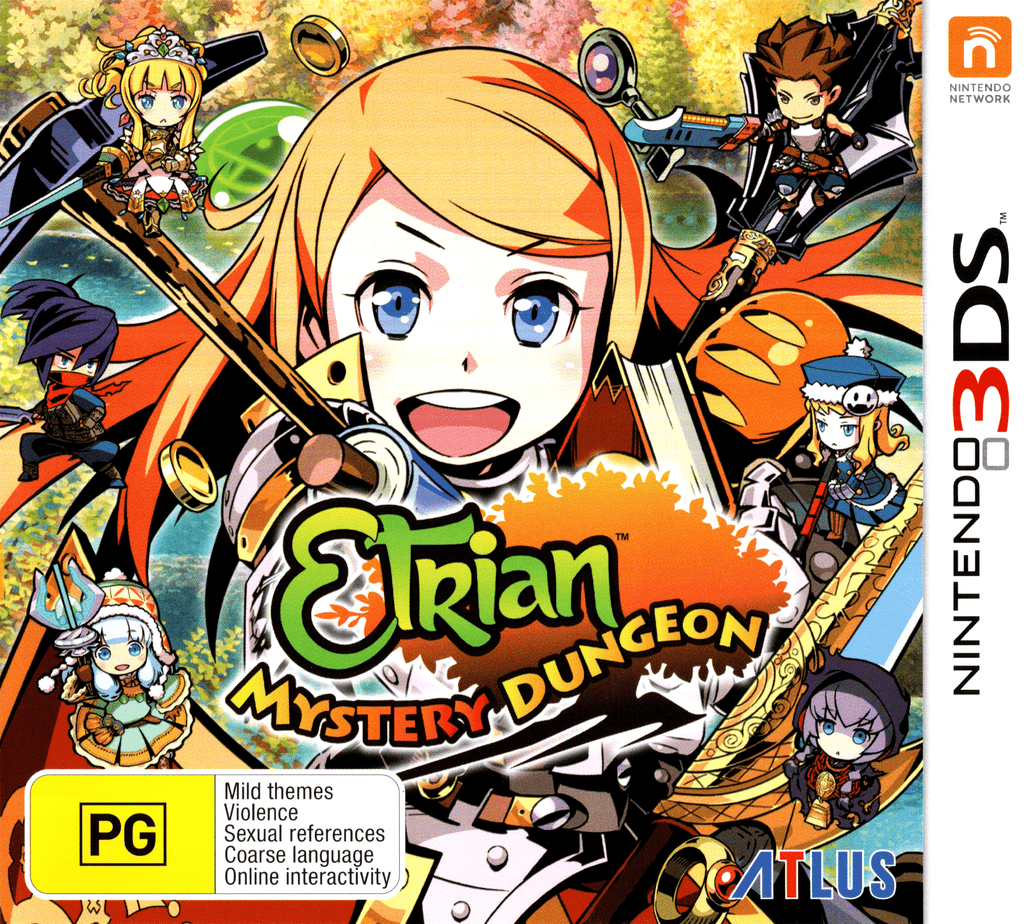 Etrian Mystery Dungeon - 3DS - Super Retro - Nintendo 3DS
