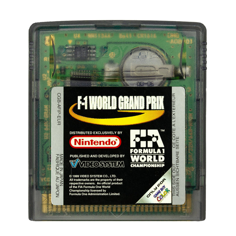 F-1 World Grand Prix - Game Boy Color - Super Retro - Game Boy Color