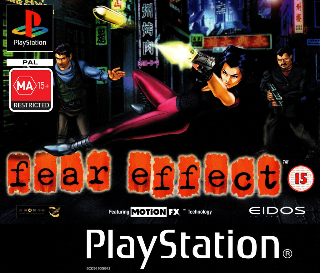 Fear Effect - PS1 - Super Retro - Playstation 1