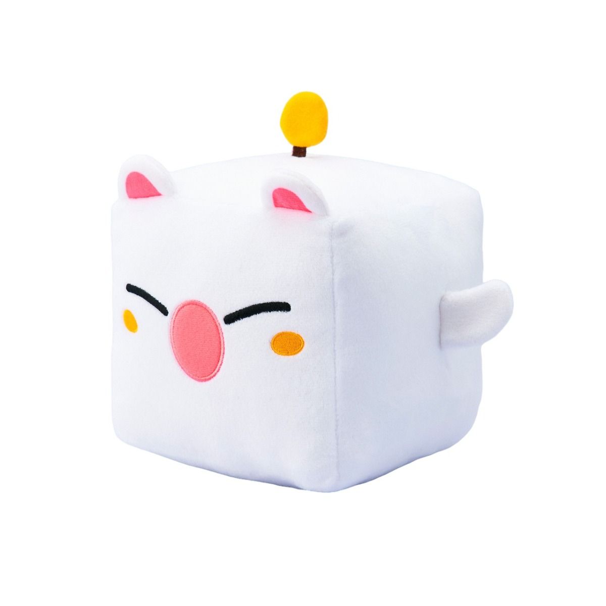 Final Fantasy Moogle Medium Cube Plush - Super Retro - Merchandise