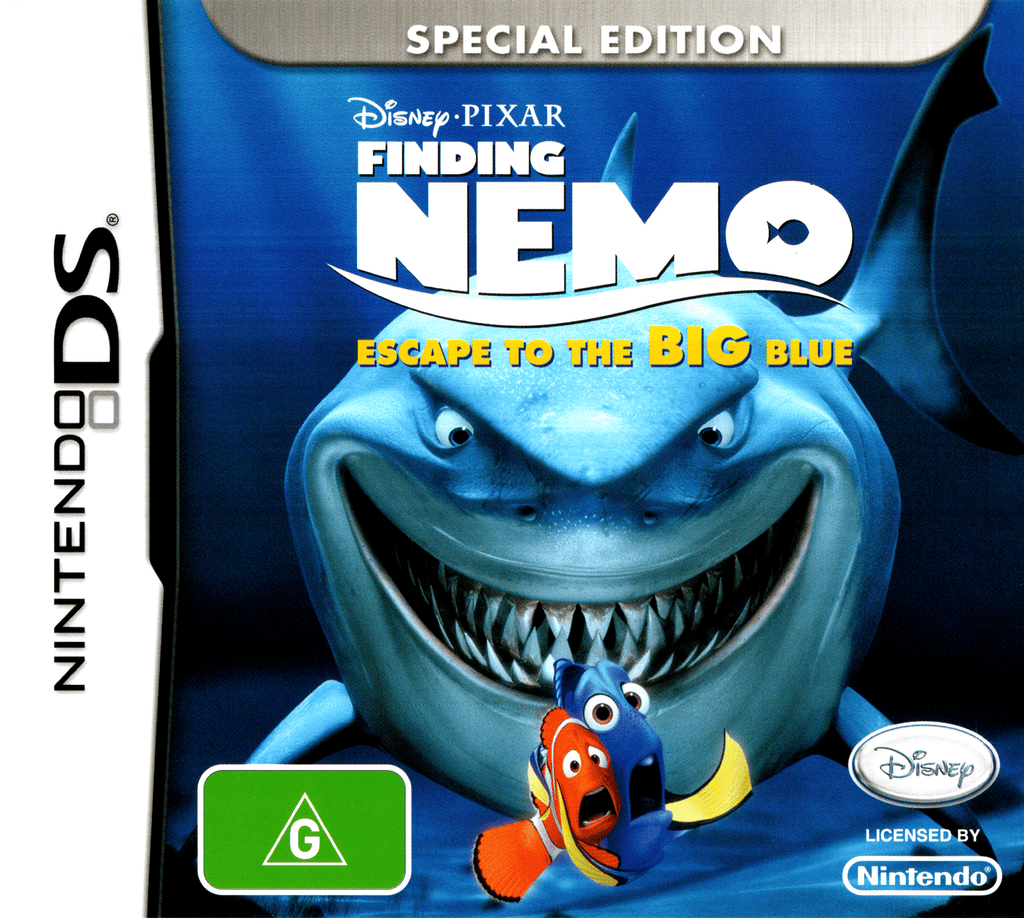 Finding Nemo: Escape to the BIG Blue - DS - Super Retro - Nintendo DS