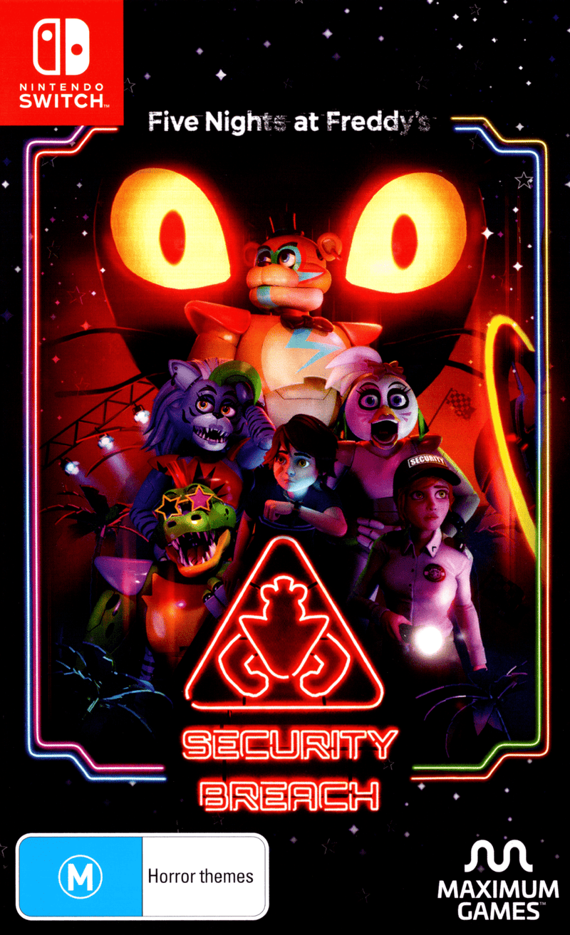 Five Nights at Freddy's: Security Breach - Switch - Super Retro ...