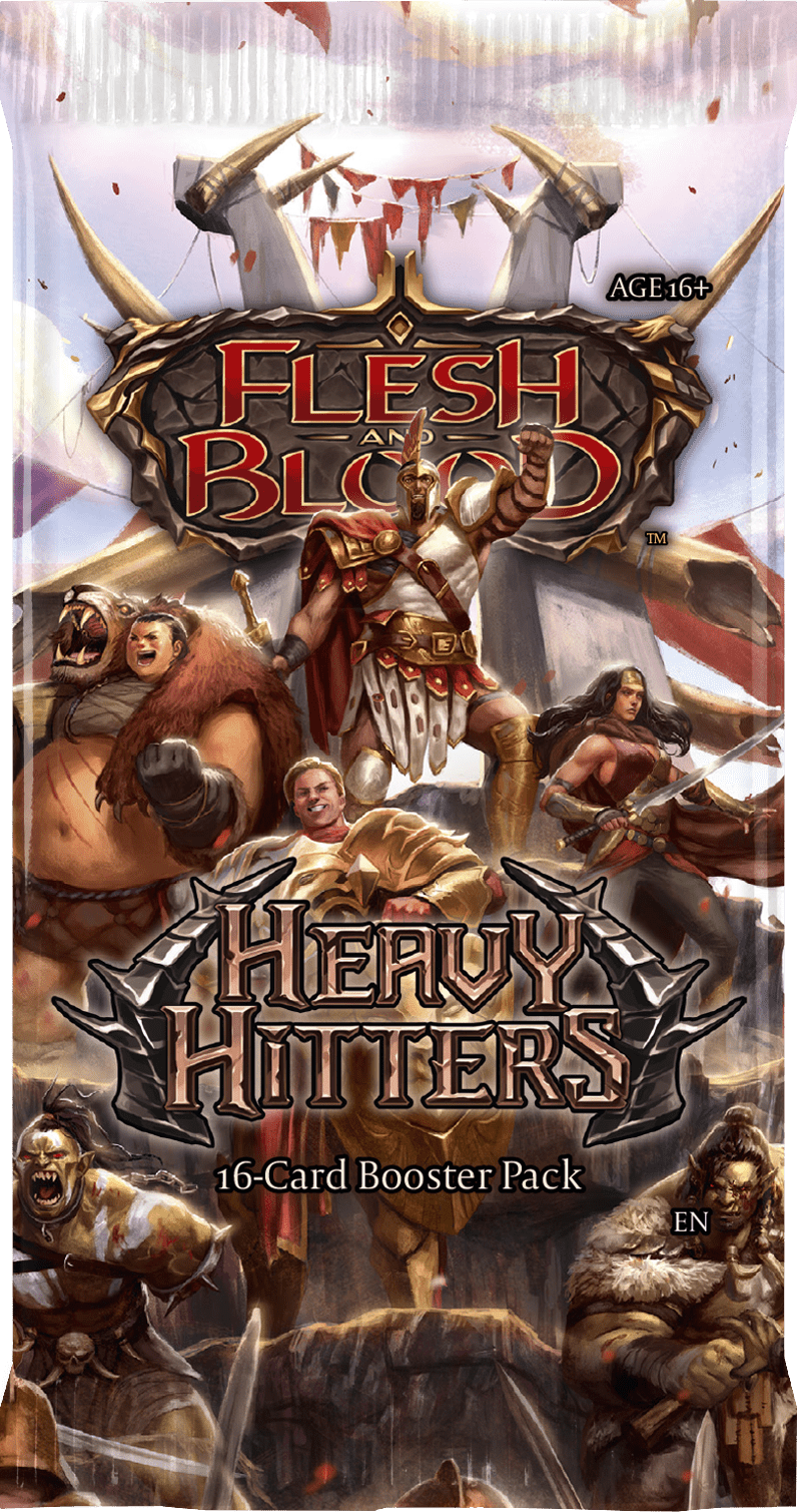 Flesh and Blood - Heavy Hitters Booster Pack - Super Retro - Trading Cards