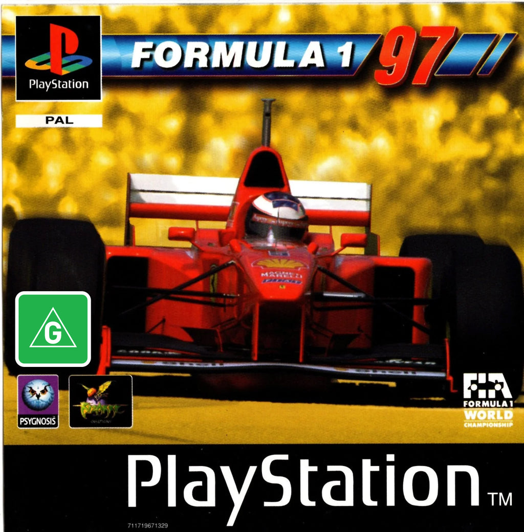 Formula 1 97 - PS1 - Super Retro - Playstation 1