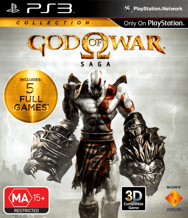 God of War Saga - PS3 (NO DLC) - Super Retro - Playstation 3