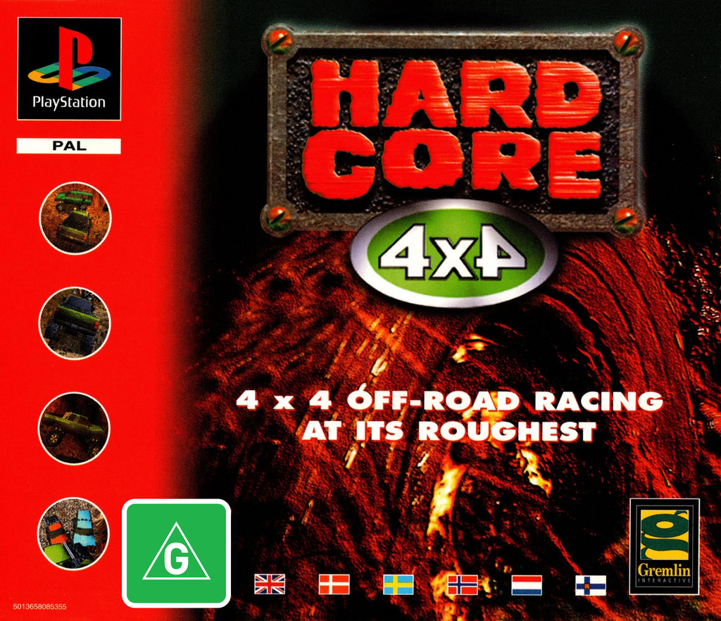 Hard Core 4x4 - PS1 - Super Retro - Playstation 1