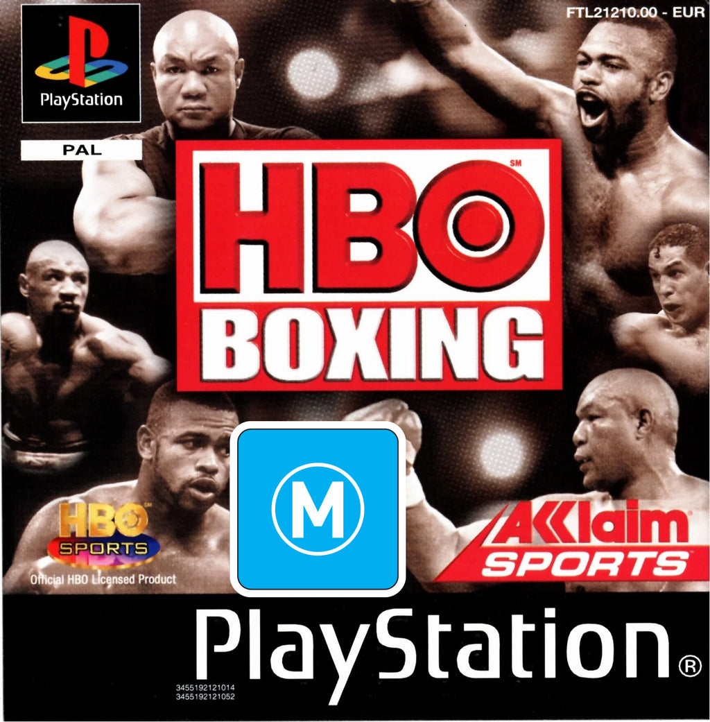 HBO Boxing - PS1 - Super Retro - Playstation 1