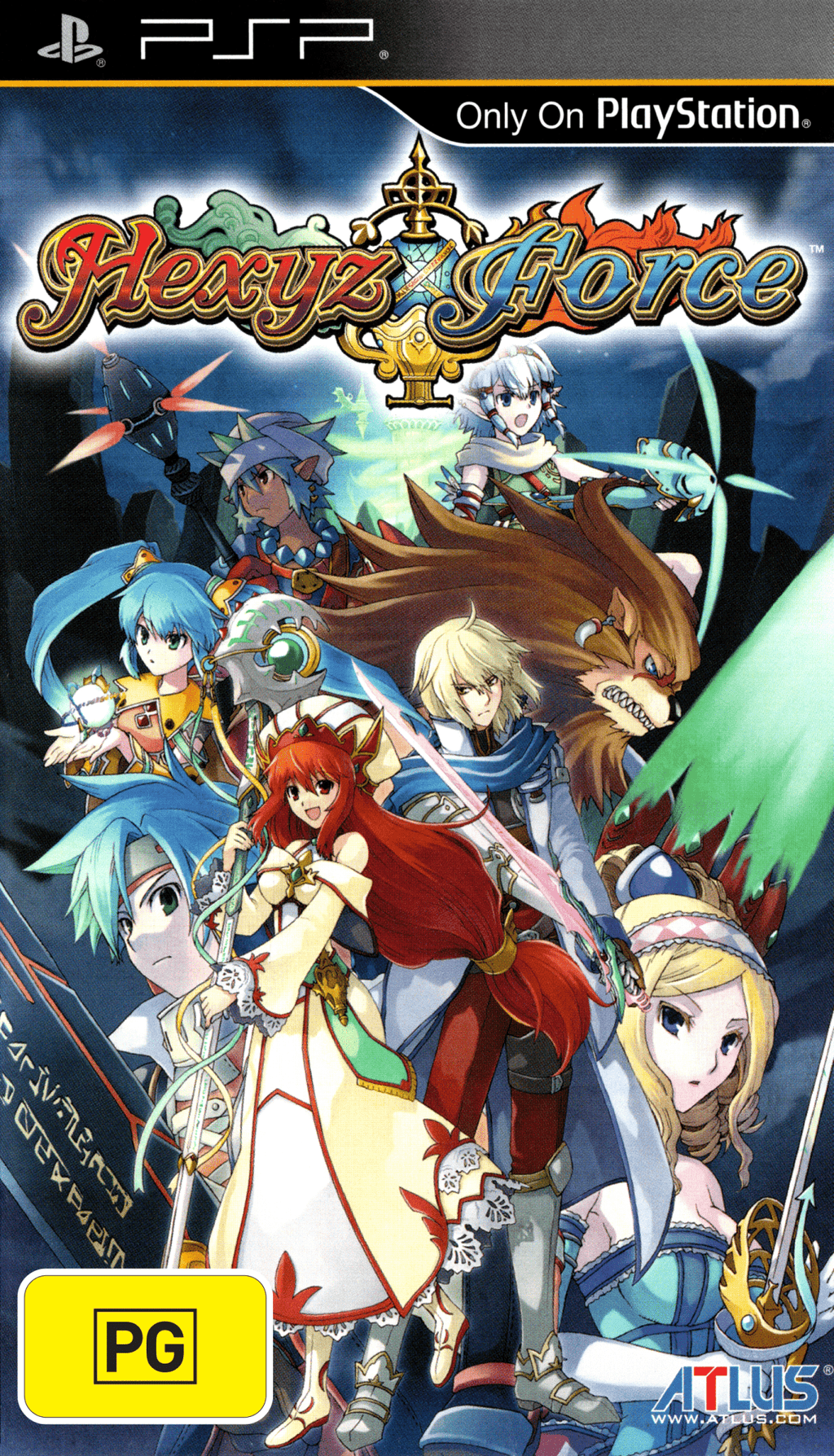 Hexyz Force - PSP - Super Retro - PSP