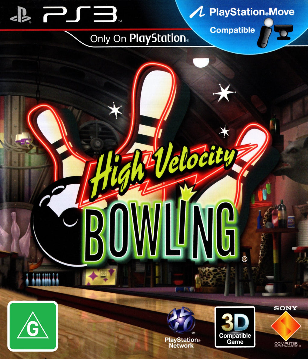 High Velocity Bowling - PS3 - Super Retro - Playstation 3