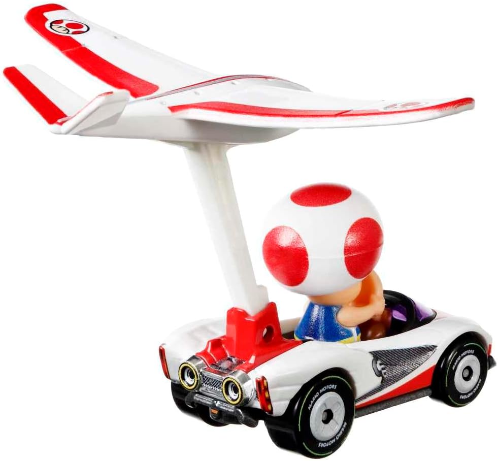 Hot Wheels Mario Kart Toad (P-Wing Plane Glider) - Super Retro ...