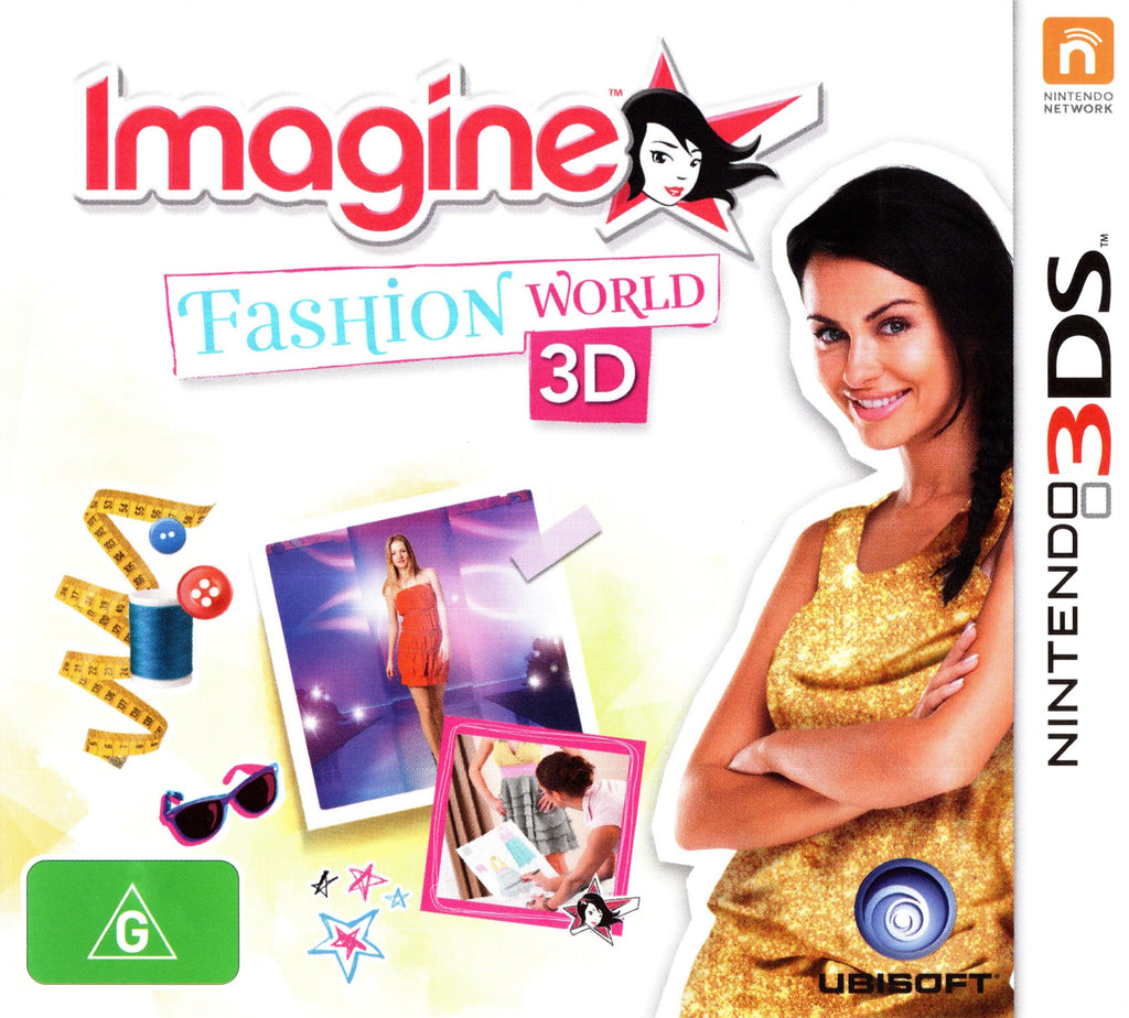 Imagine Fashion World 3D - Super Retro - Nintendo 3DS