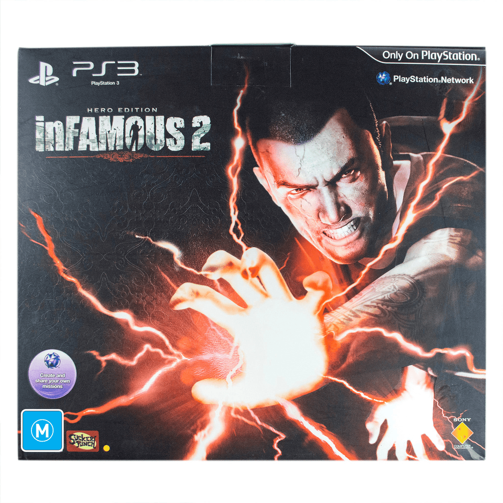 inFAMOUS 2 Hero Edition - Super Retro - Playstation 3
