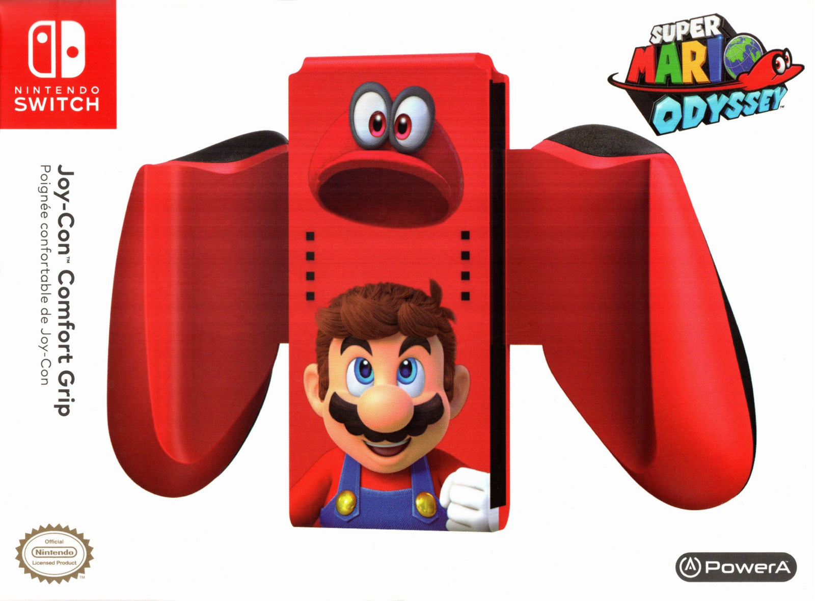 Joy-Con Comfort Grip (Super Mario Odyssey) - Super Retro - Nintendo Switch