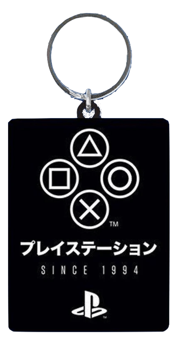Keychain - Rubber Playstation (Japanese Since 1994) - Super Retro ...