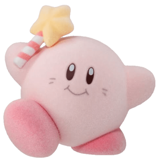 Peluche Kirby 30 Cm Ichibankuji Star Kirby Of The 25 Anniversary Pupupu ...