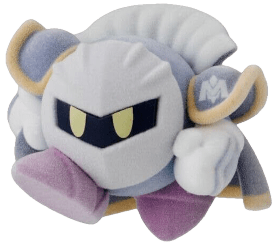 Kirby Shokugan Pupupu Doll - Meta Knight - Super Retro - Figures