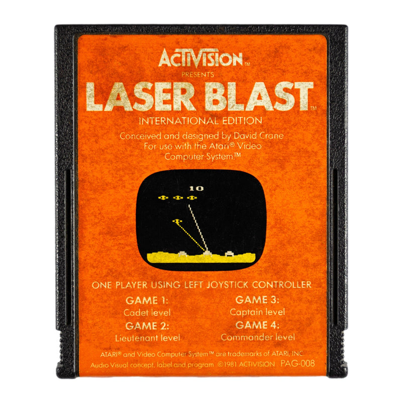 Laser Blast - Atari 2600 – Super Retro