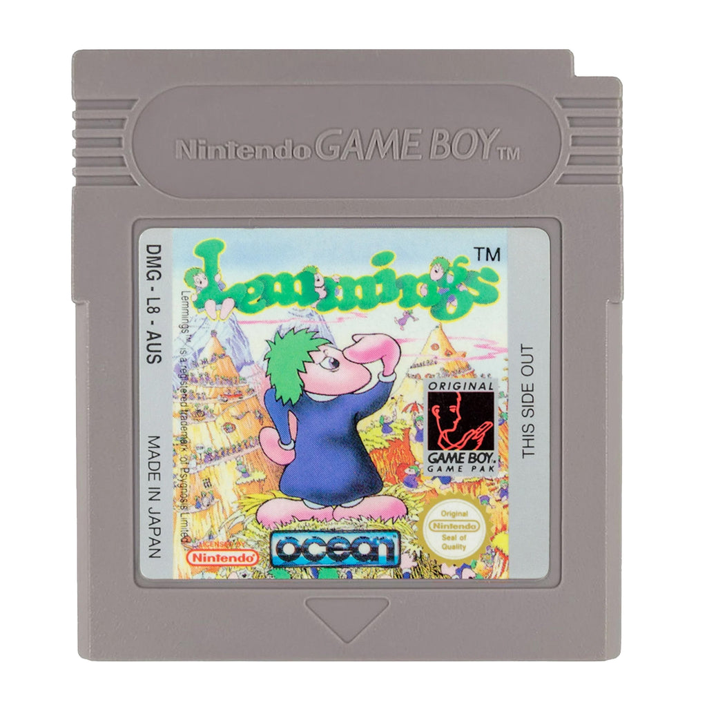 Lemmings - Game Boy - Super Retro - Game Boy