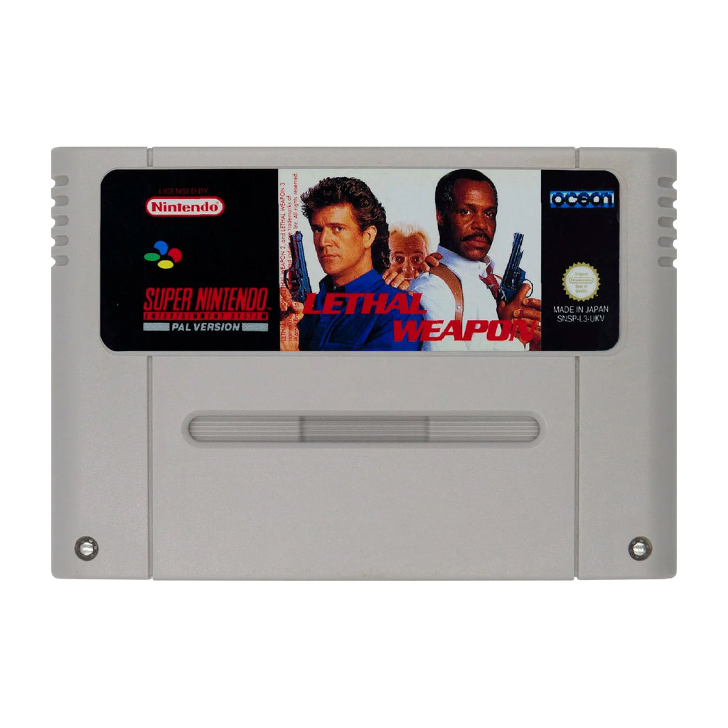 Lethal Weapon - SNES - Super Retro - Super Nintendo