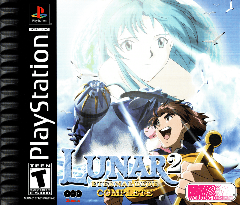 Lunar 2: Eternal Blue Complete - PS1 (NTSC) - Super Retro - Playstation 1
