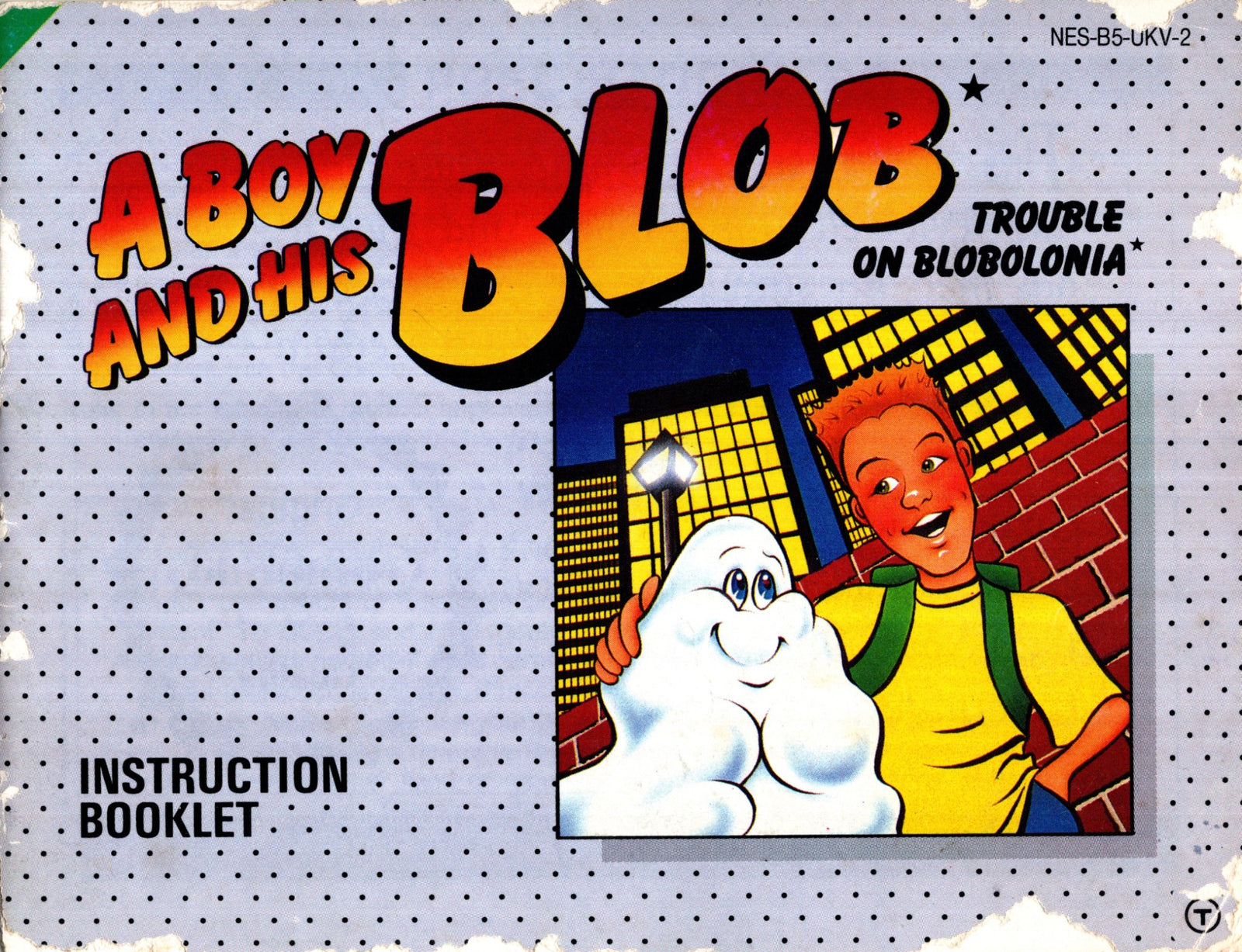 Manual - A Boy and His Blob - NES - Super Retro - Manuals