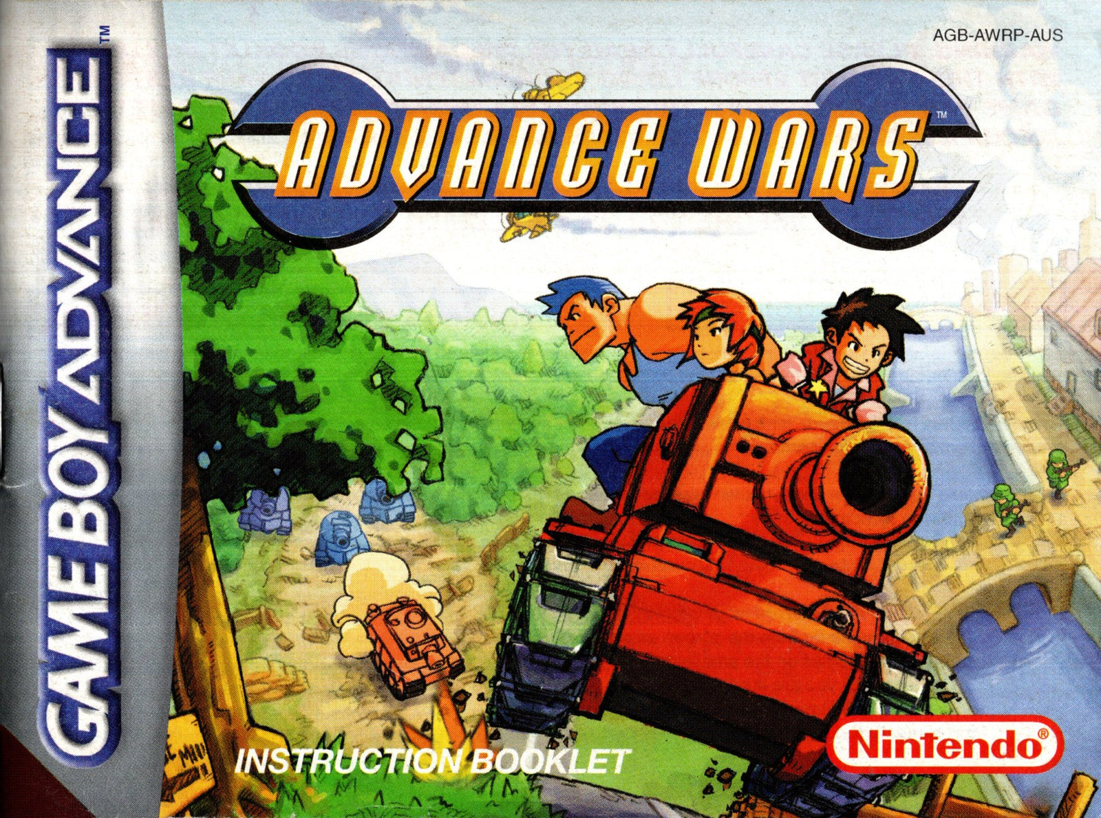 Manual - Advance Wars - GBA - Super Retro - Manuals