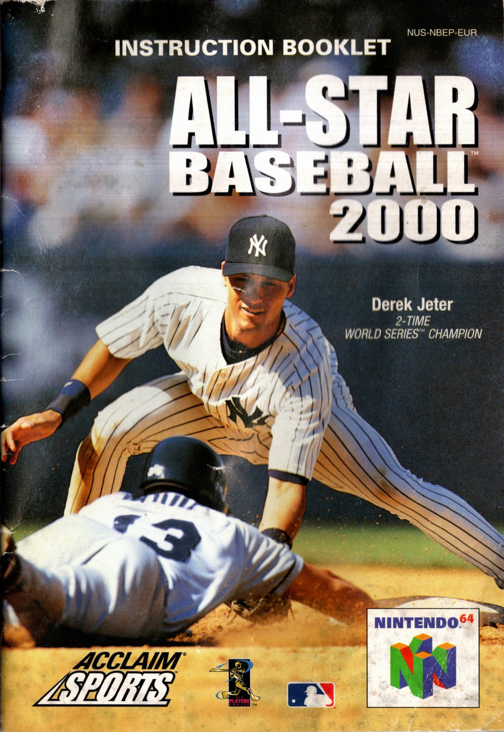 Manual - All-Star Baseball 2000 - N64 - Super Retro - Manuals
