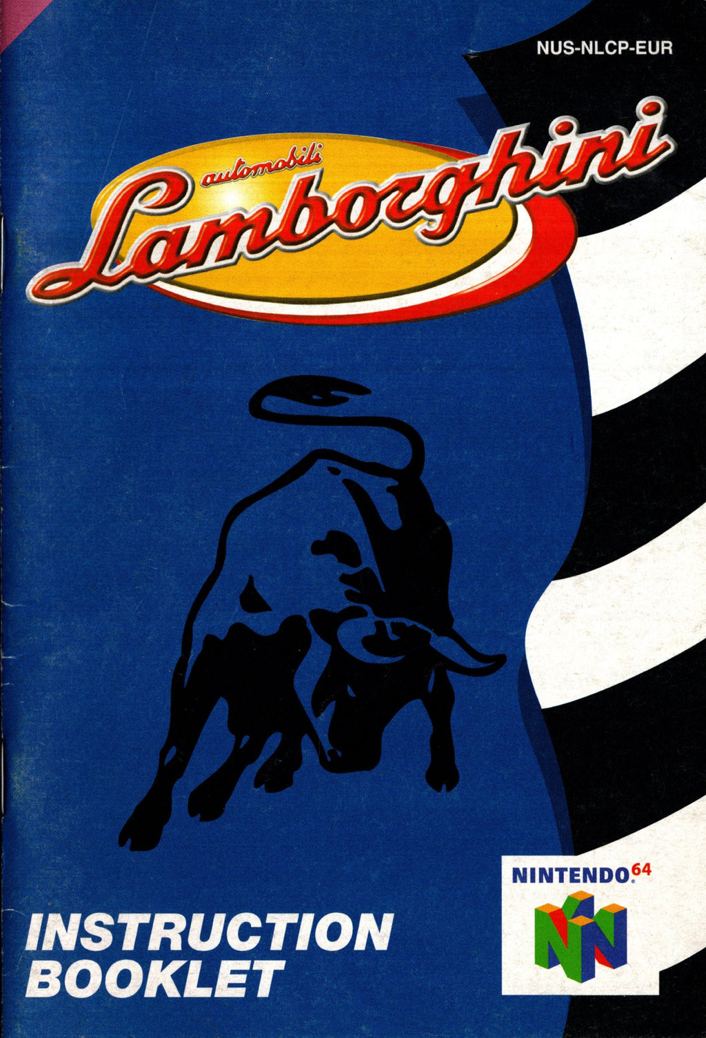 Manual - Automobili Lamborghini - N64 - Super Retro - Manuals