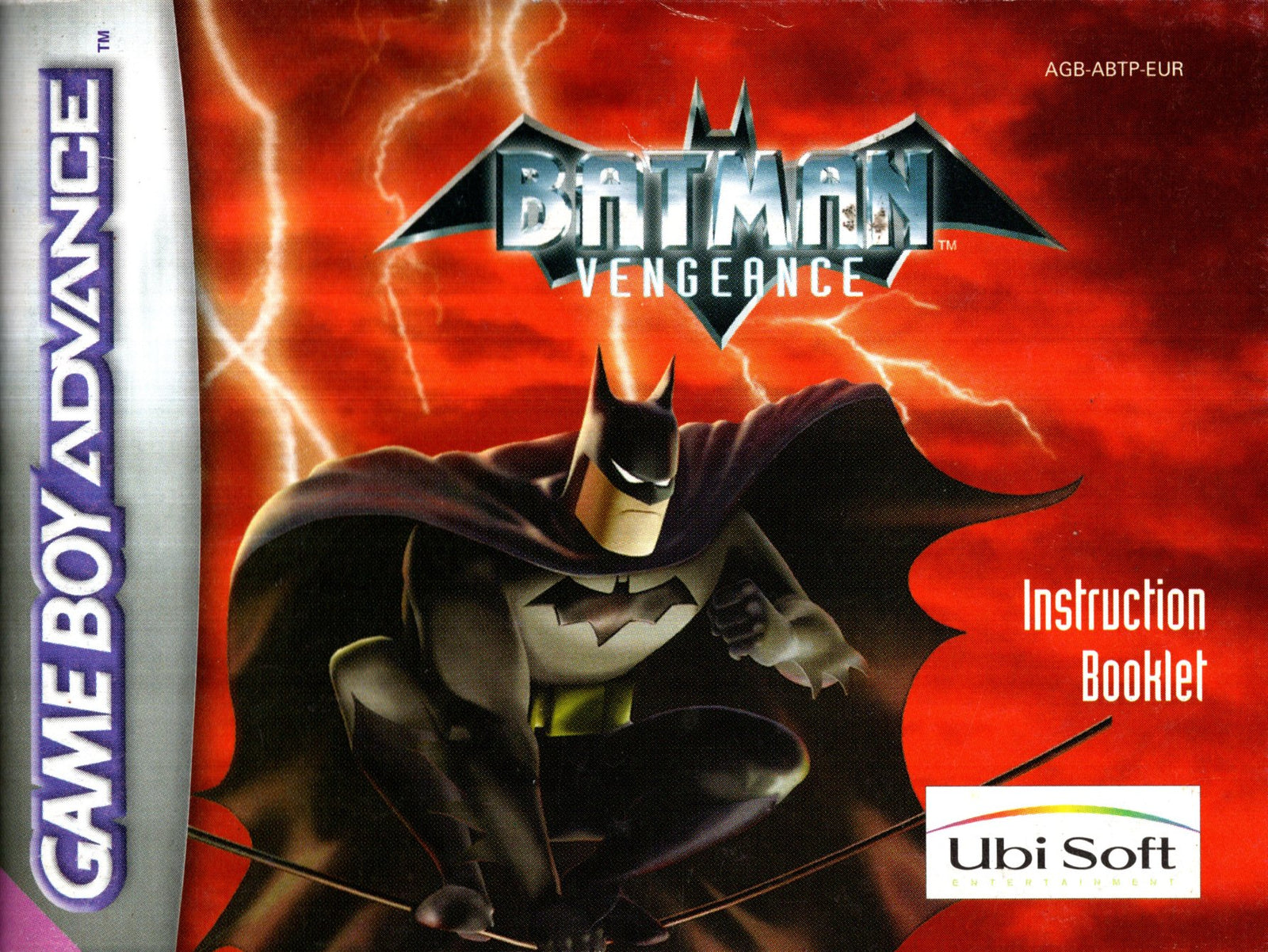 Manual - Batman Vengeance - GBA - Super Retro - Manuals