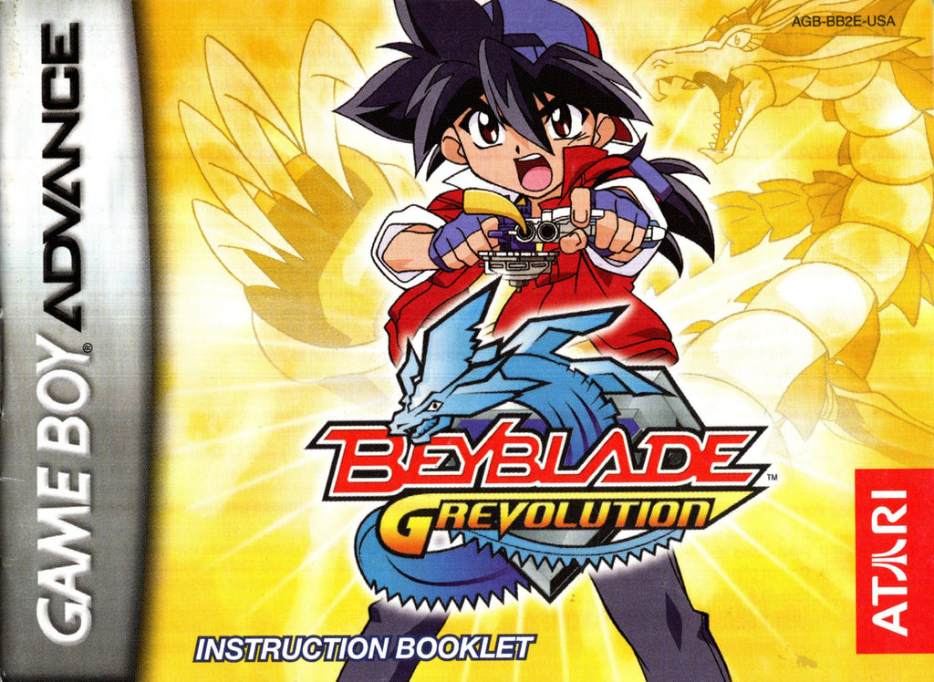 Manual - Beyblade G-Revolution - GBA - Super Retro - Manuals