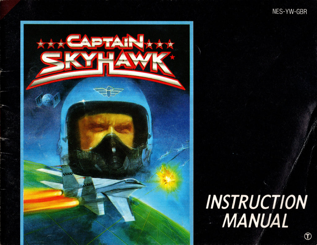 Manual - Captain Skyhawk - Super Retro - Manuals