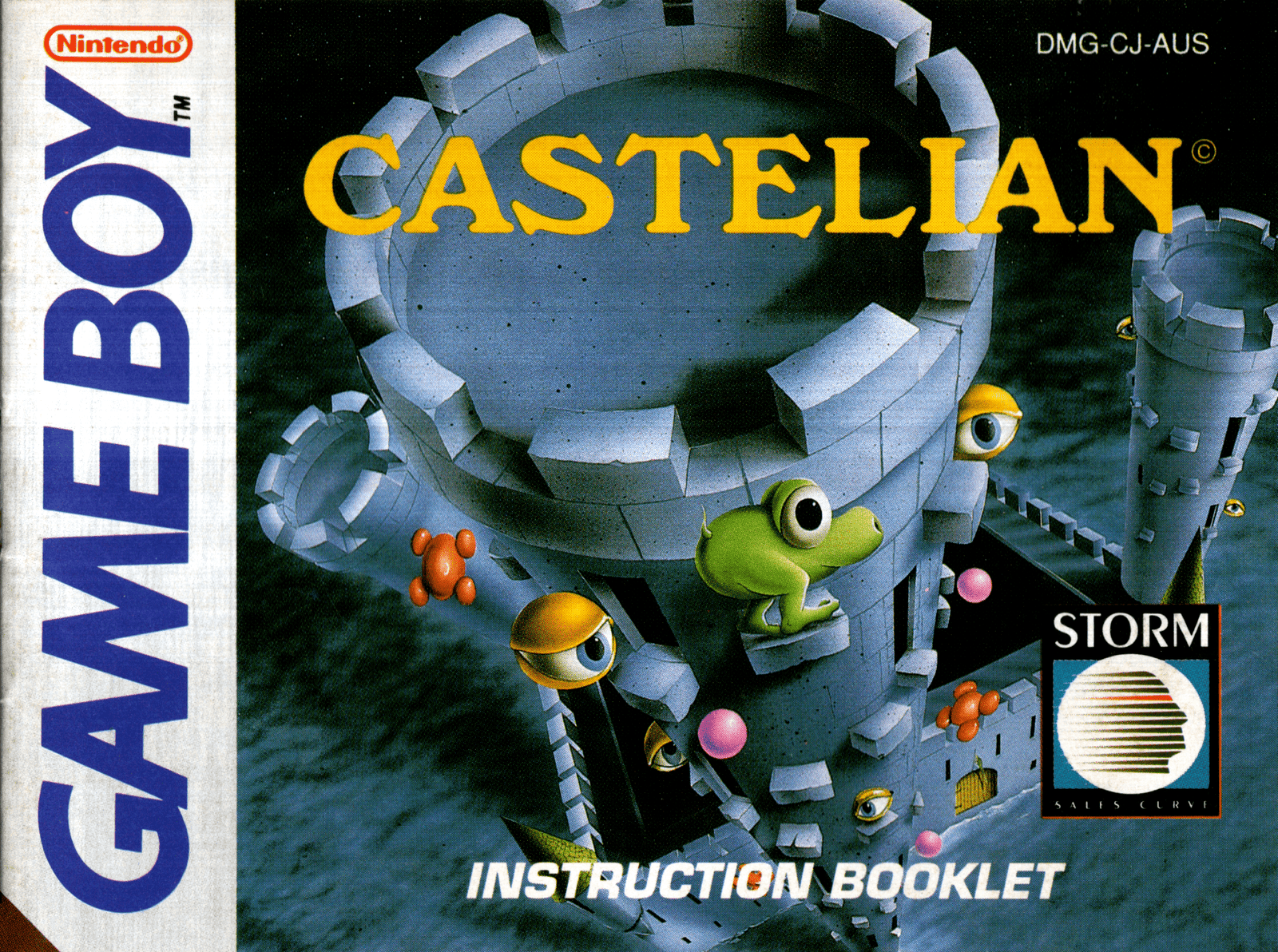 Manual - Castelian - Game Boy - Super Retro - Manuals