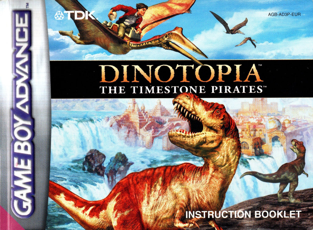 Manual - Dinotopia: The Timestone Pirates - GBA - Super Retro - Manuals