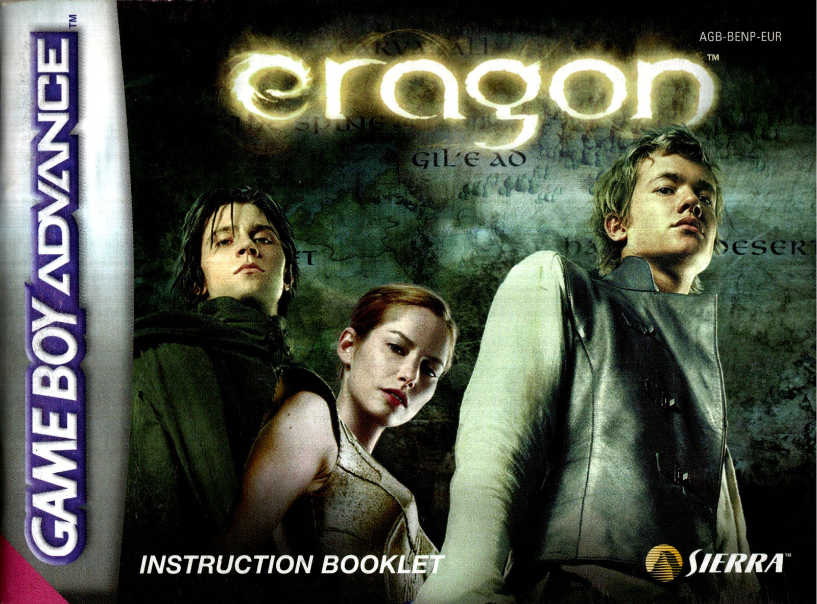 Manual - Eragon - GBA - Super Retro - Manuals