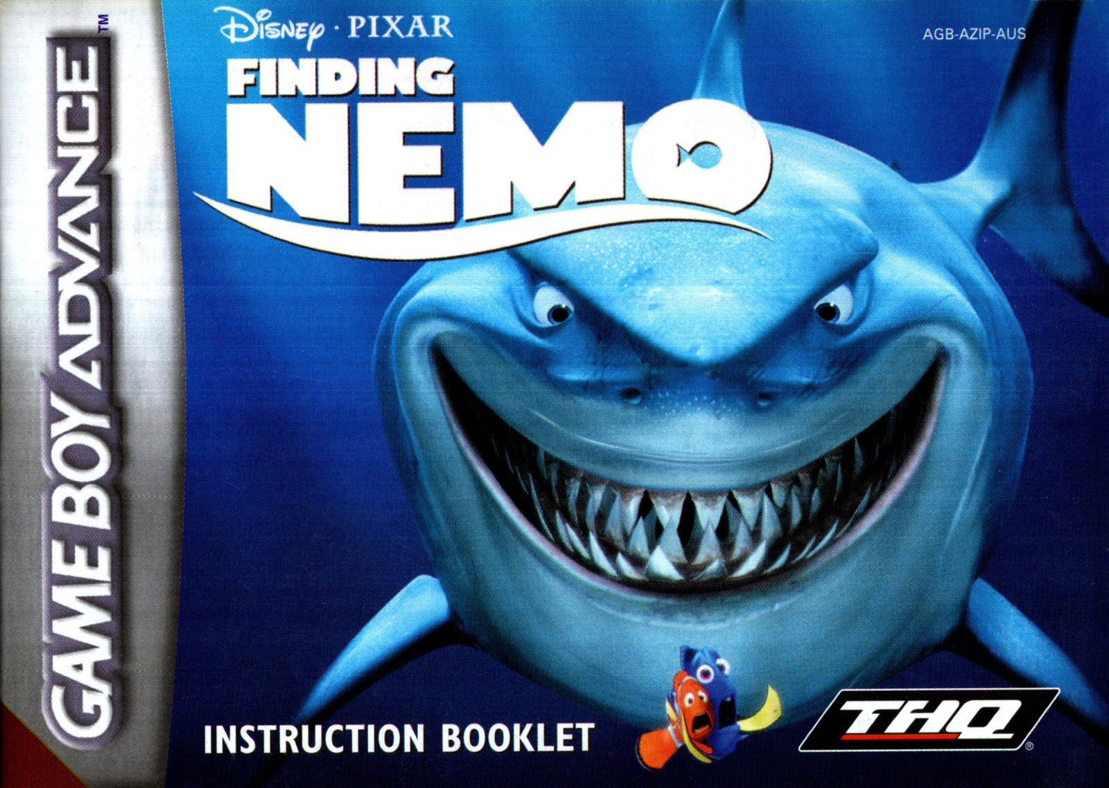 Manual - Finding Nemo - GBA - Super Retro - Manuals