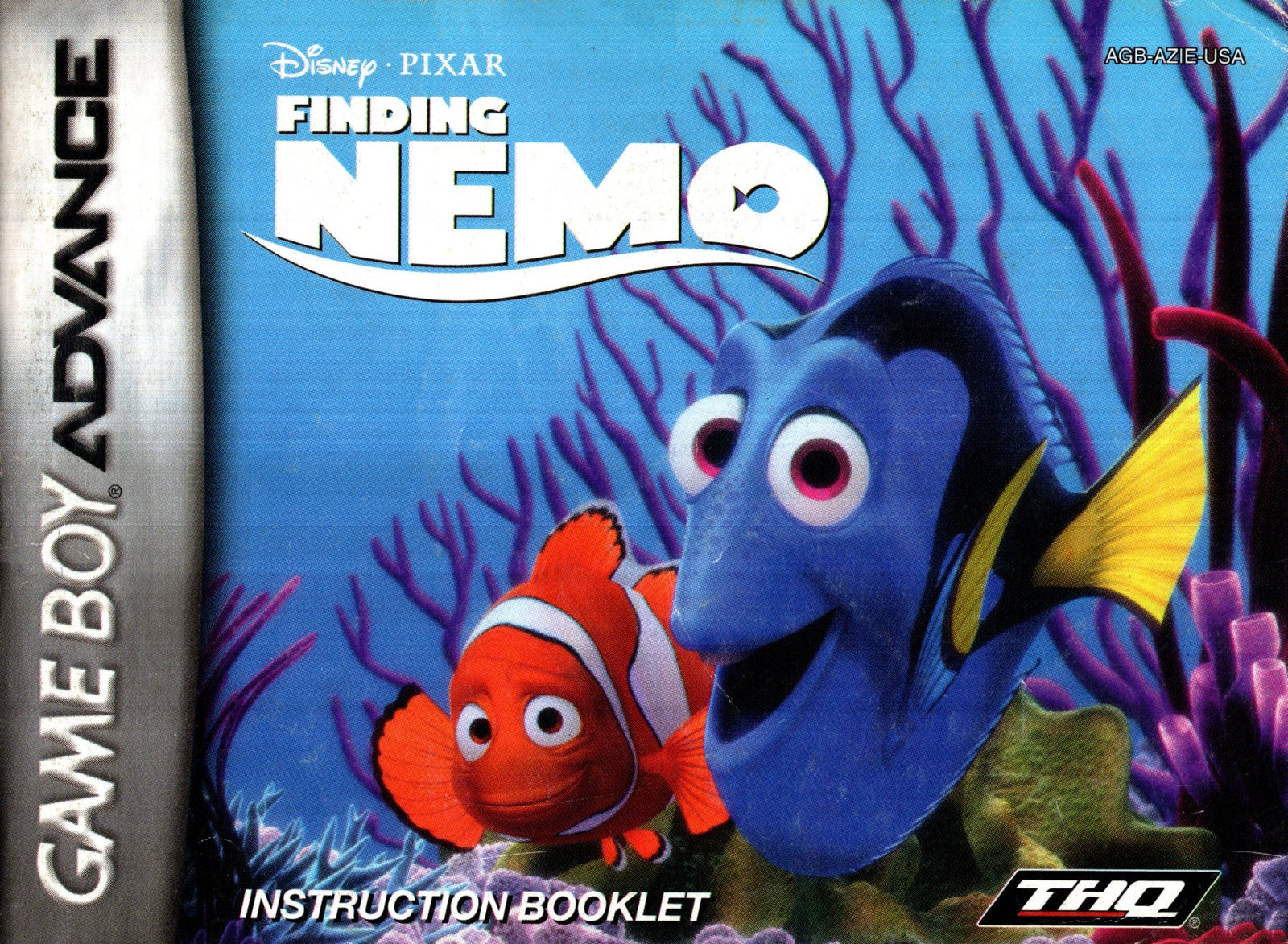 Manual - Finding Nemo - GBA - Super Retro - Manuals