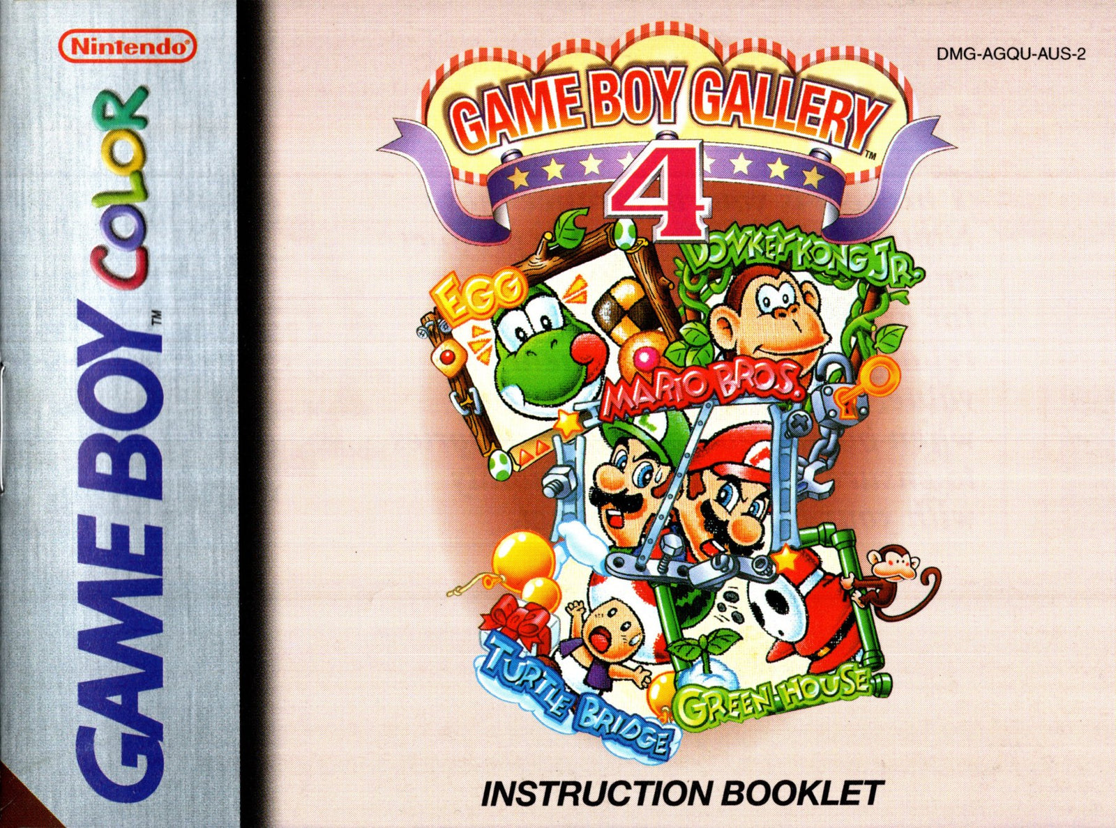 Manual - Game Boy Gallery 4 - Super Retro - Manuals