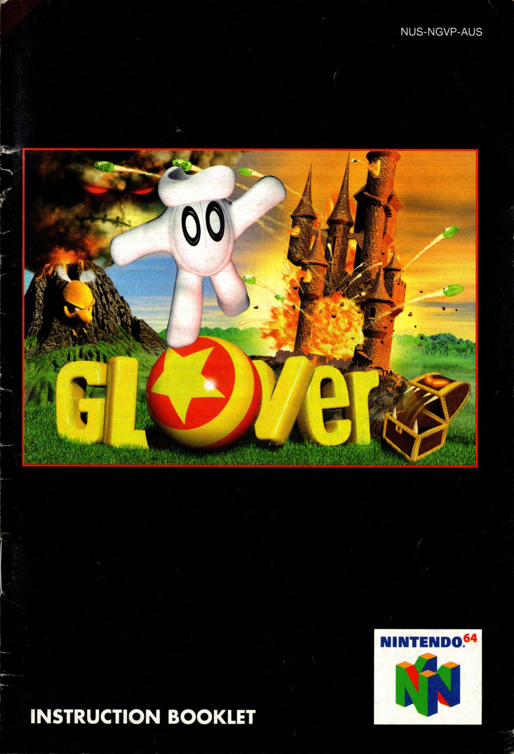 Manual - Glover - N64 - Super Retro - Manuals