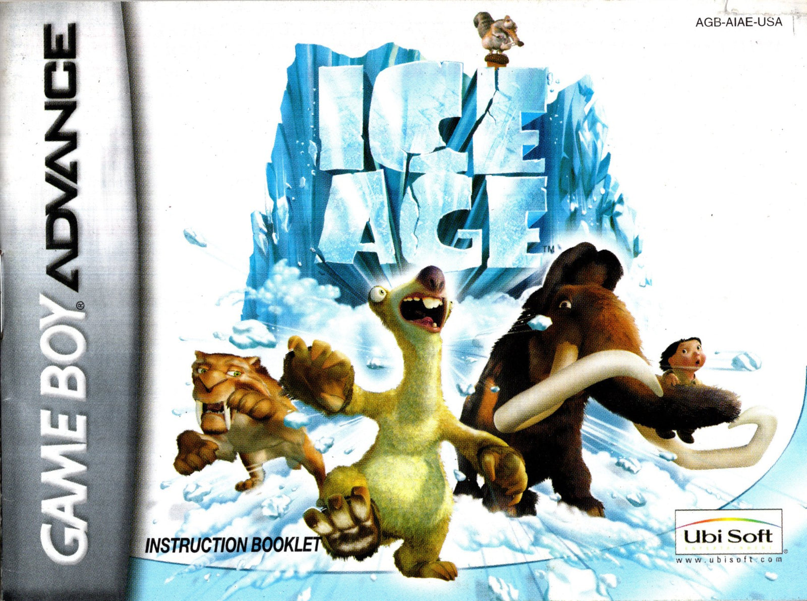Manual - Ice Age - GBA - Super Retro - Manuals