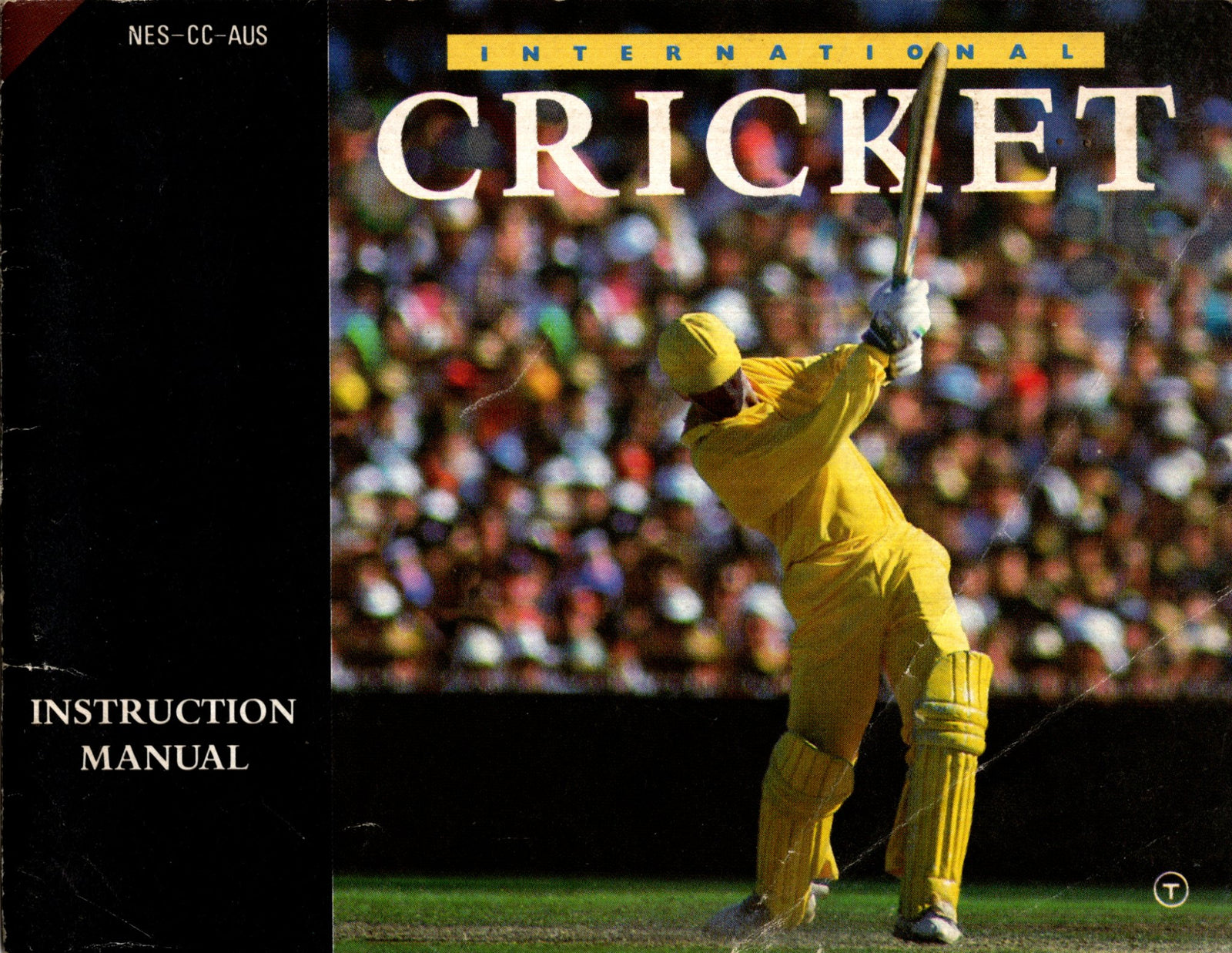Manual - International Cricket - NES - Super Retro - Manuals