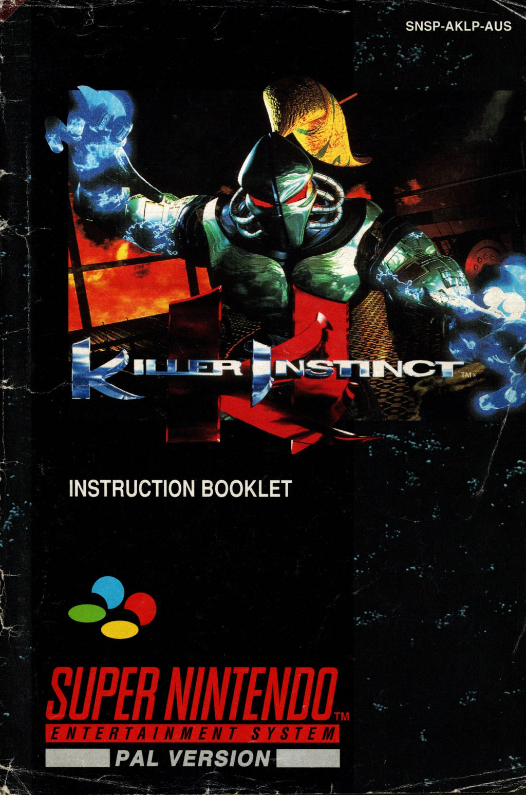 Manual - Killer Instinct - SNES - Super Retro - Manuals
