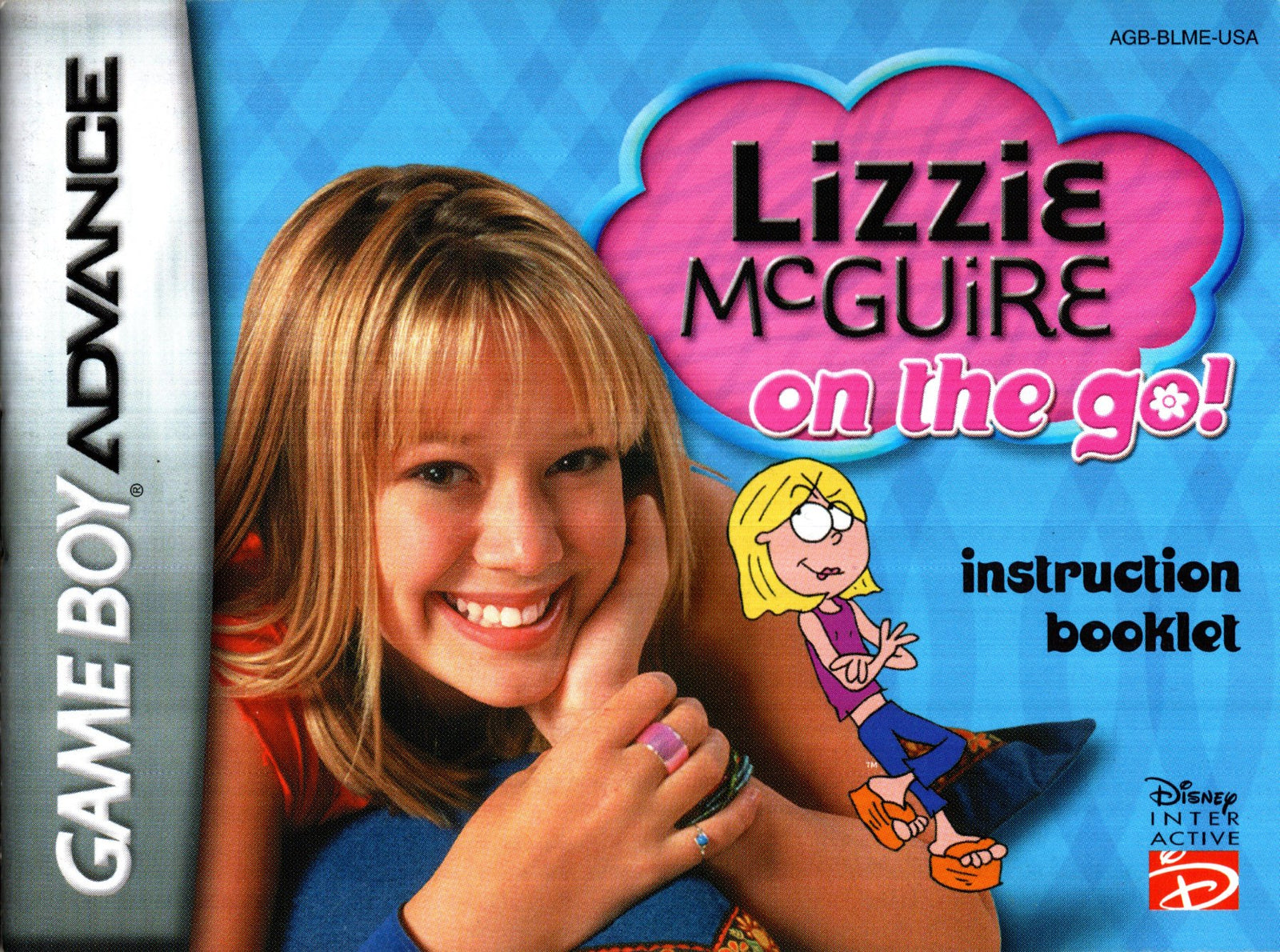 Manual - Lizzie McGuire: On the Go! - GBA - Super Retro - Manuals
