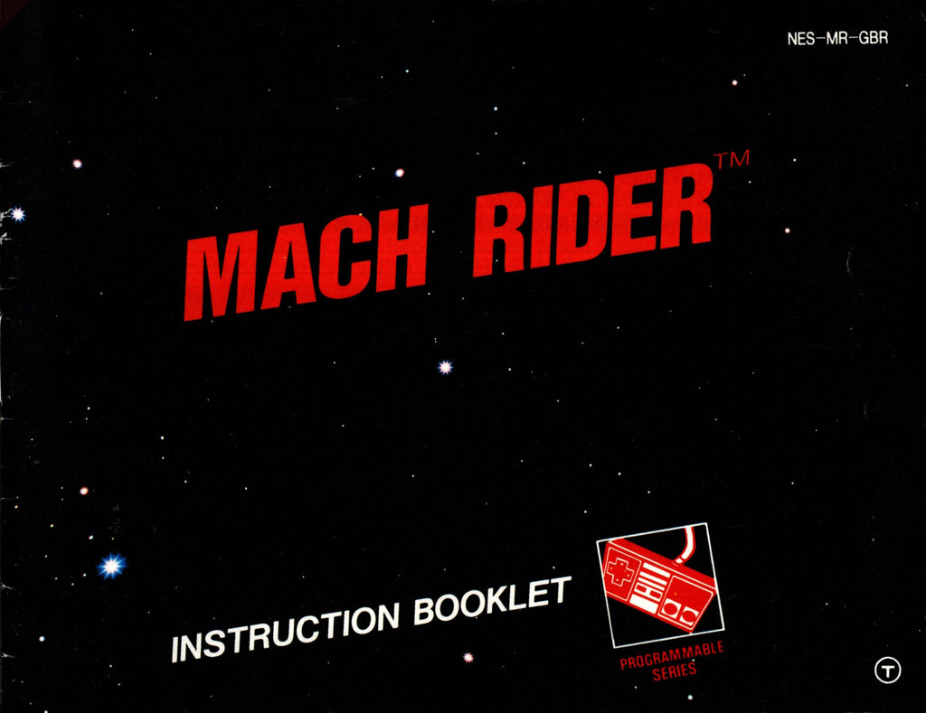 Manual - Mach Rider - Super Retro - Manuals