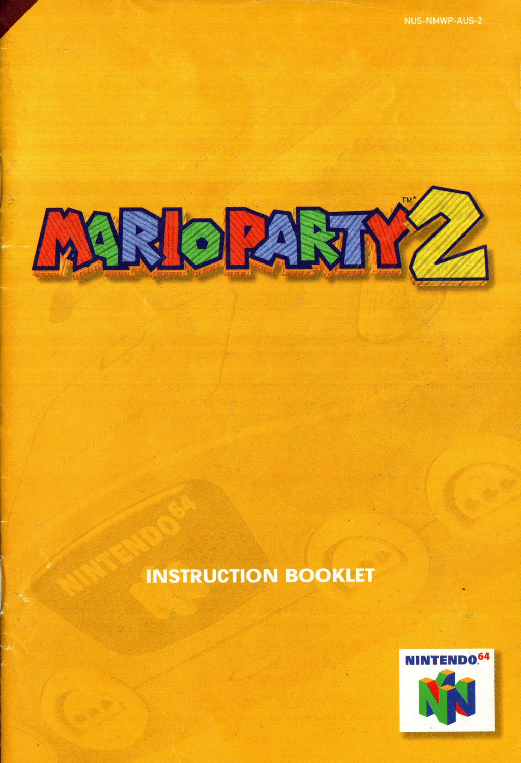 Manual - Mario Party 2 - N64 - Super Retro - Manuals