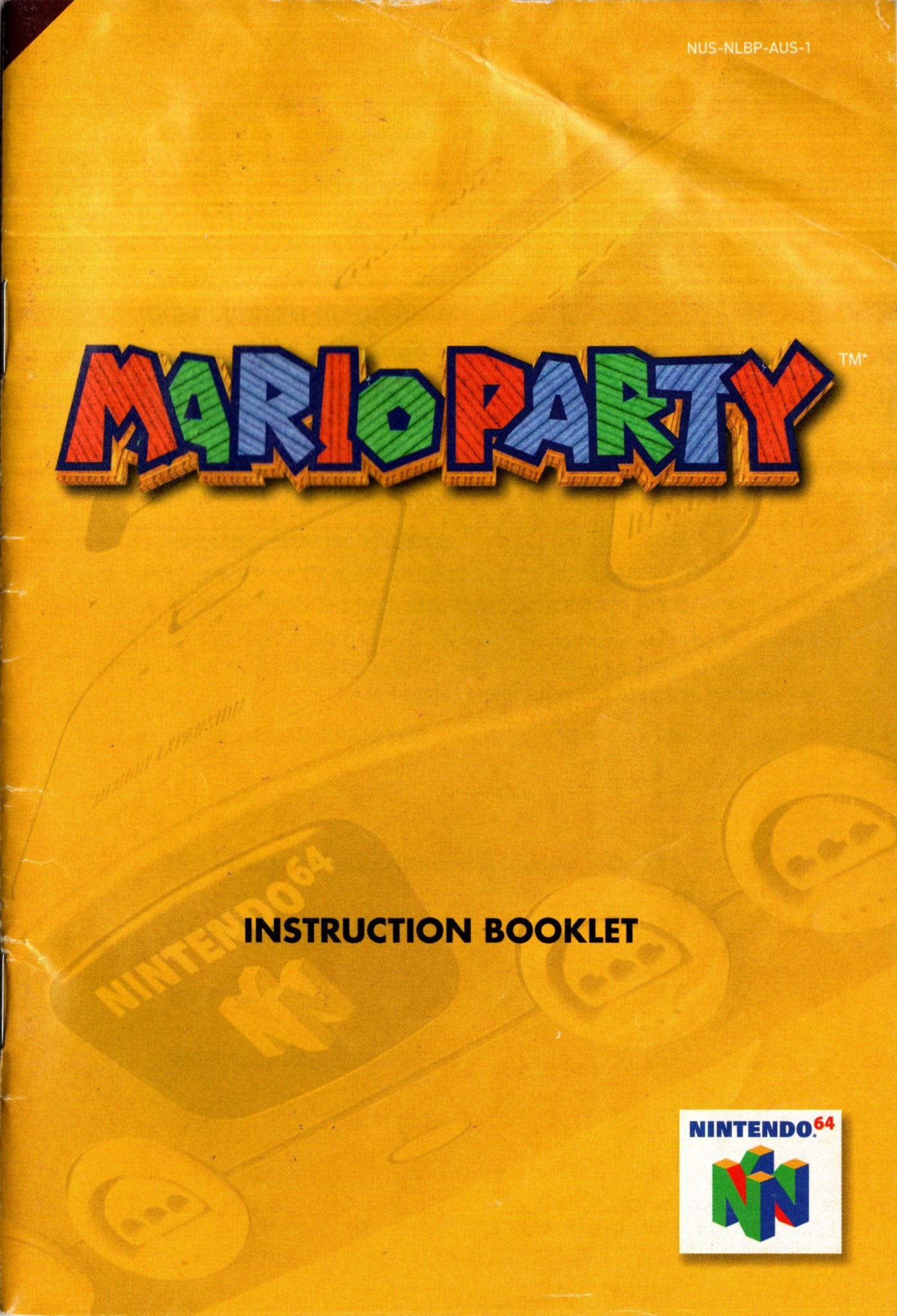 Manual - Mario Party - N64 - Super Retro - Manuals